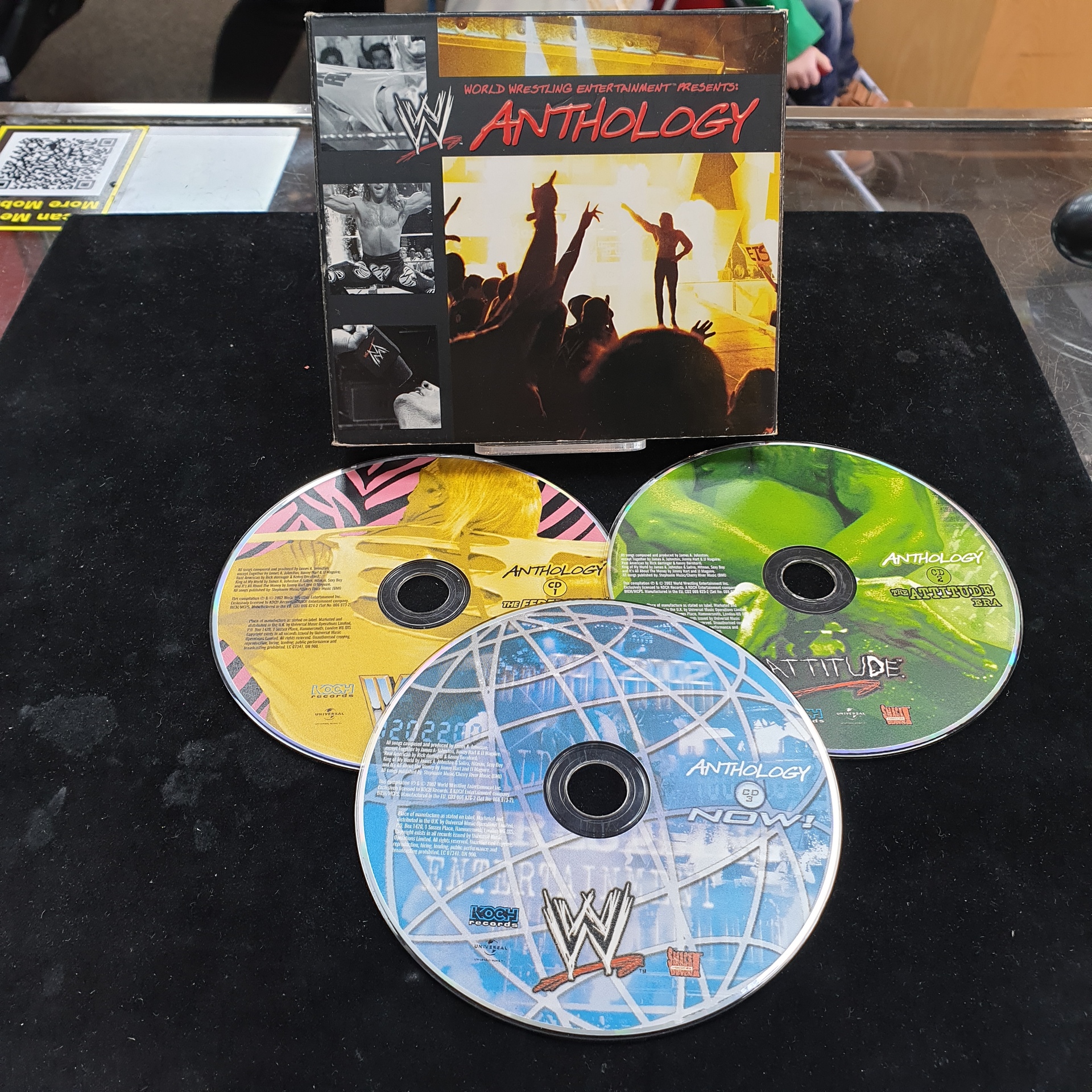WWE Anthology Music CD Set